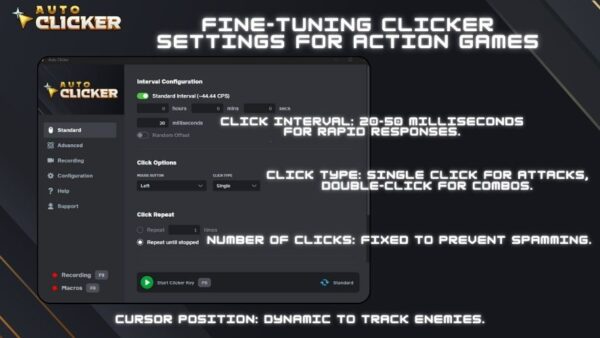 Best Auto Clicker Settings for Faster Game Progress - AutoClicker