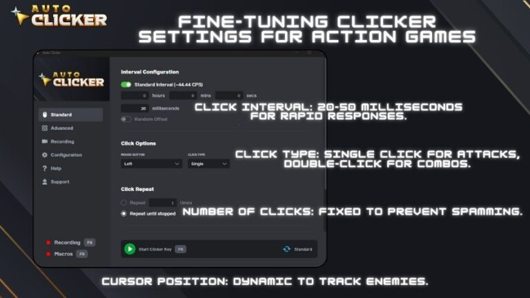 Best Auto Clicker Settings for Faster Game Progress - AutoClicker