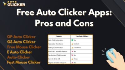 Top Auto Clicker Apps: Free vs Paid - AutoClicker