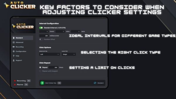 Best Auto Clicker Settings for Faster Game Progress - AutoClicker