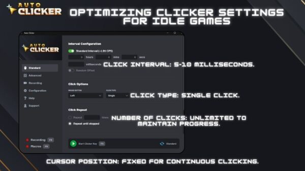 Best Auto Clicker Settings for Faster Game Progress - AutoClicker