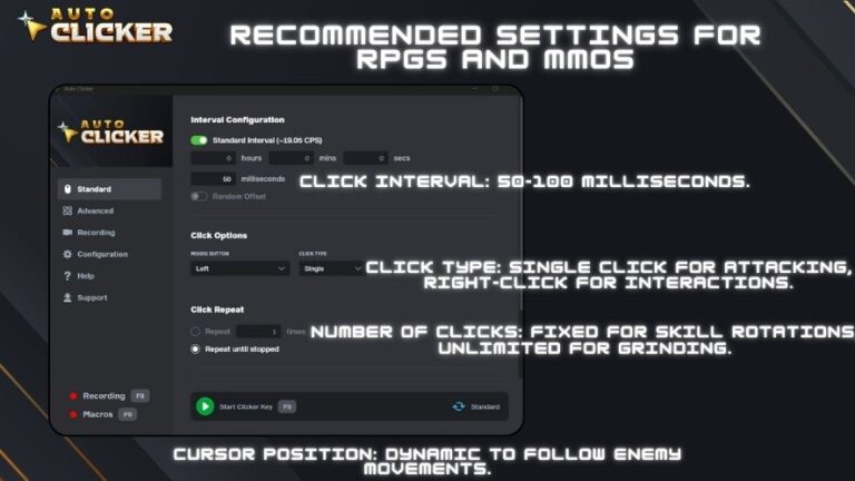 Best Auto Clicker Settings for Faster Game Progress - AutoClicker