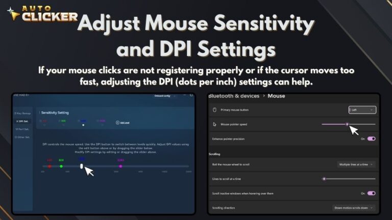 How to Fix Mouse Movements in Auto Clicker - AutoClicker