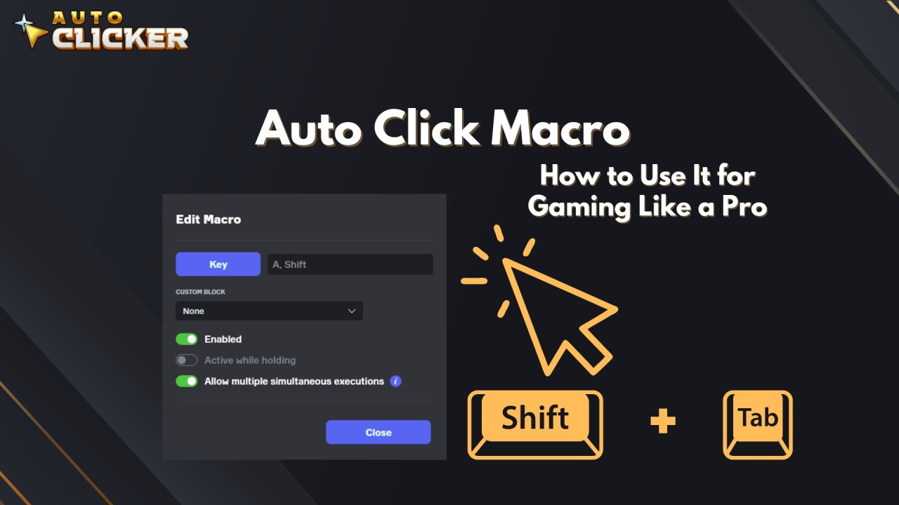Auto Click Macro: How to Use It for Gaming Like a Pro - AutoClicker