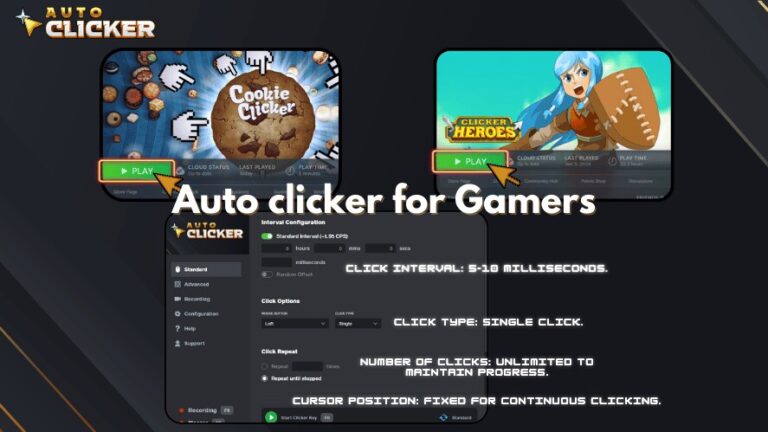 Auto Clicker Profiles: Set Up Custom Configurations for Any Task