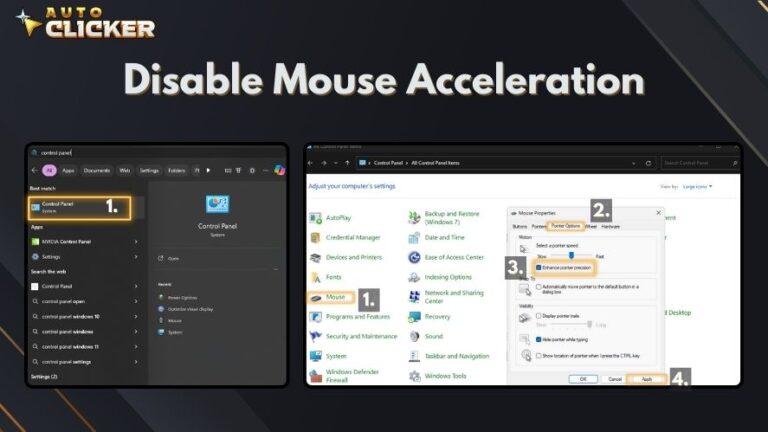 How to Fix Mouse Movements in Auto Clicker - AutoClicker