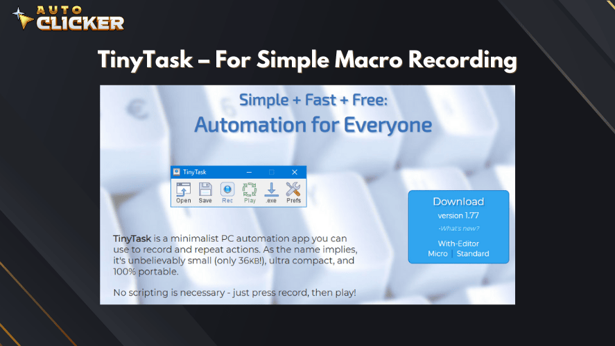 How to Automate Repetitive Tasks on Your Computer - AutoClicker