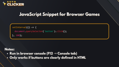 Script for Auto Clicking: How to Automate Clicks Like a Pro - AutoClicker