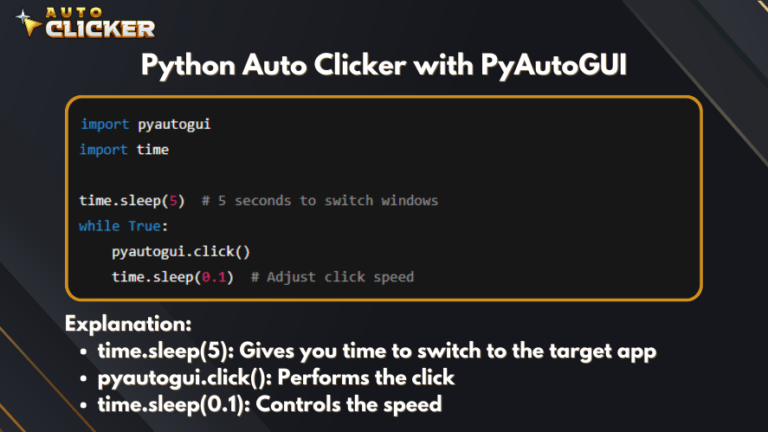 Script for Auto Clicking: How to Automate Clicks Like a Pro - AutoClicker