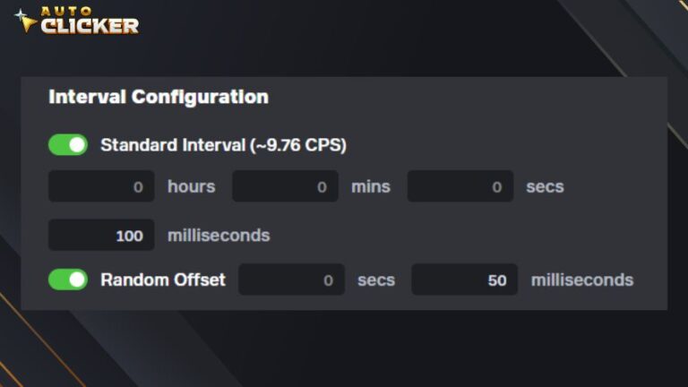Click Intervals: Customize Timing with Auto Clicker - AutoClicker