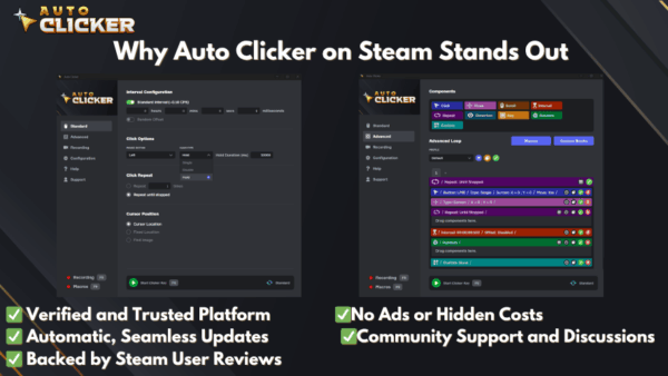 How to Auto Farm in Games Using Auto Clicker on Steam - AutoClicker