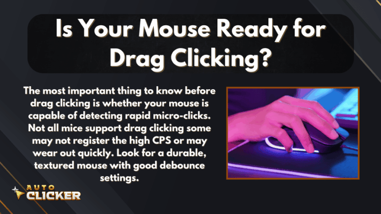 Drag Clicking vs Auto Clicker: When to Use Each Tool - AutoClicker