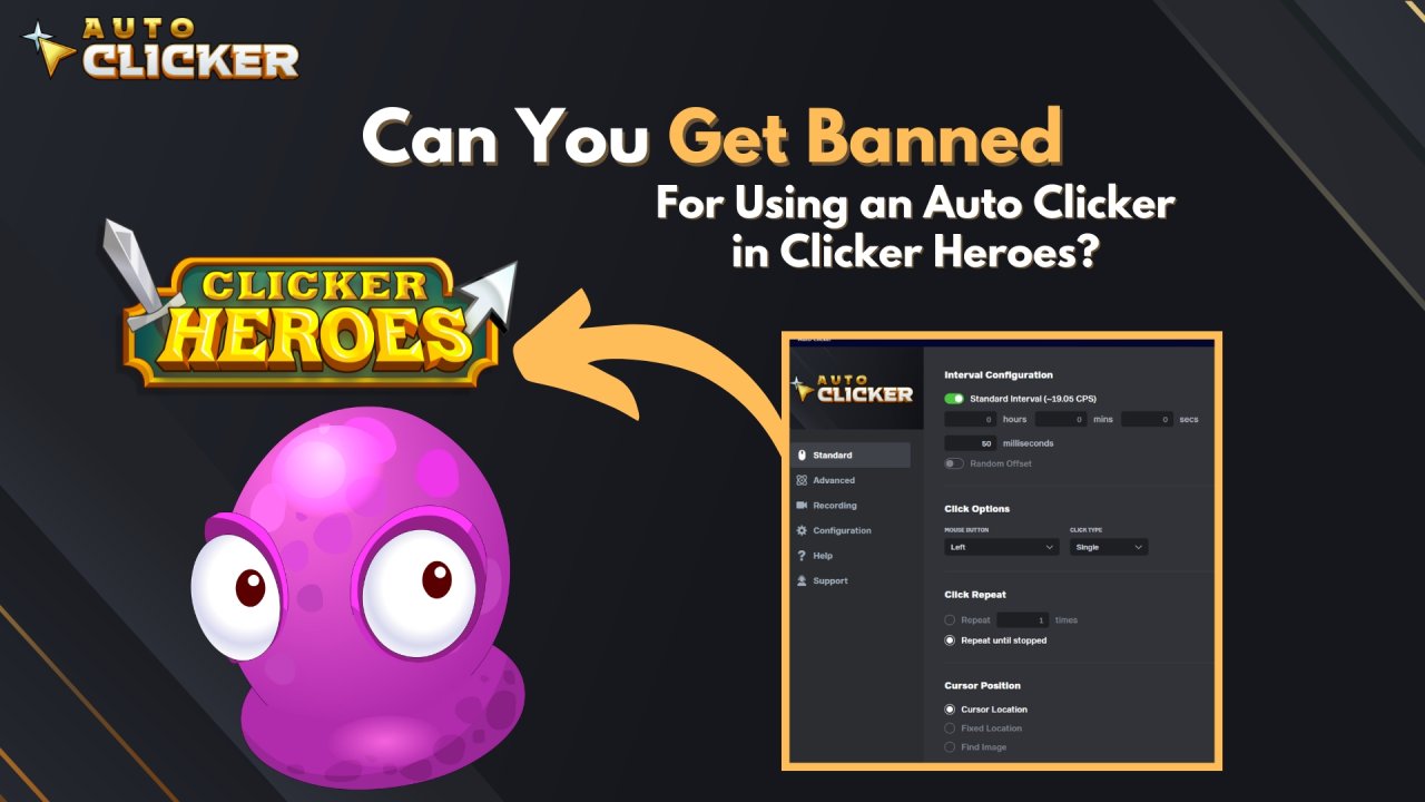 Auto Clicker for Clicker Heroes: Can You Get Banned? - AutoClicker