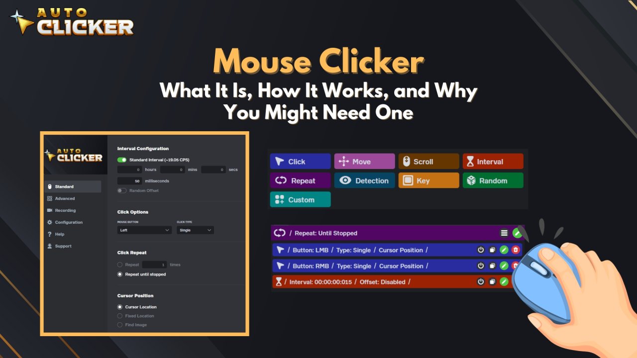 Mouse Clicker: What It Is, How It Works, and Why You Might Need One - AutoClicker