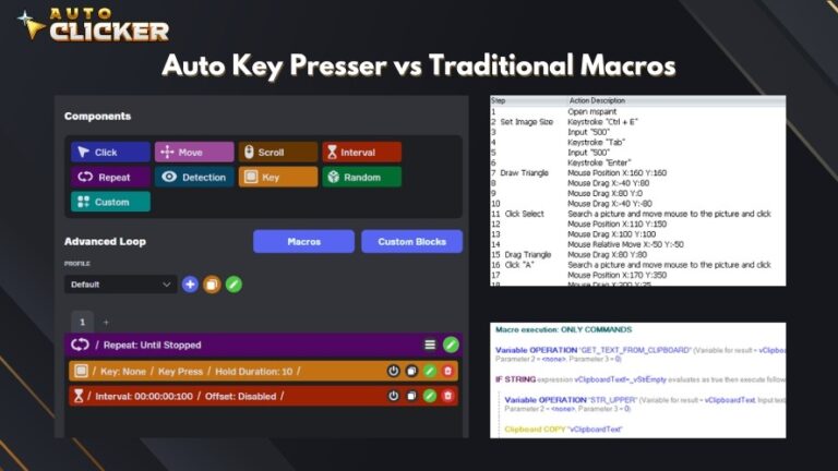 Auto Key Presser: The Best Way to Automate Keyboard Inputs - AutoClicker