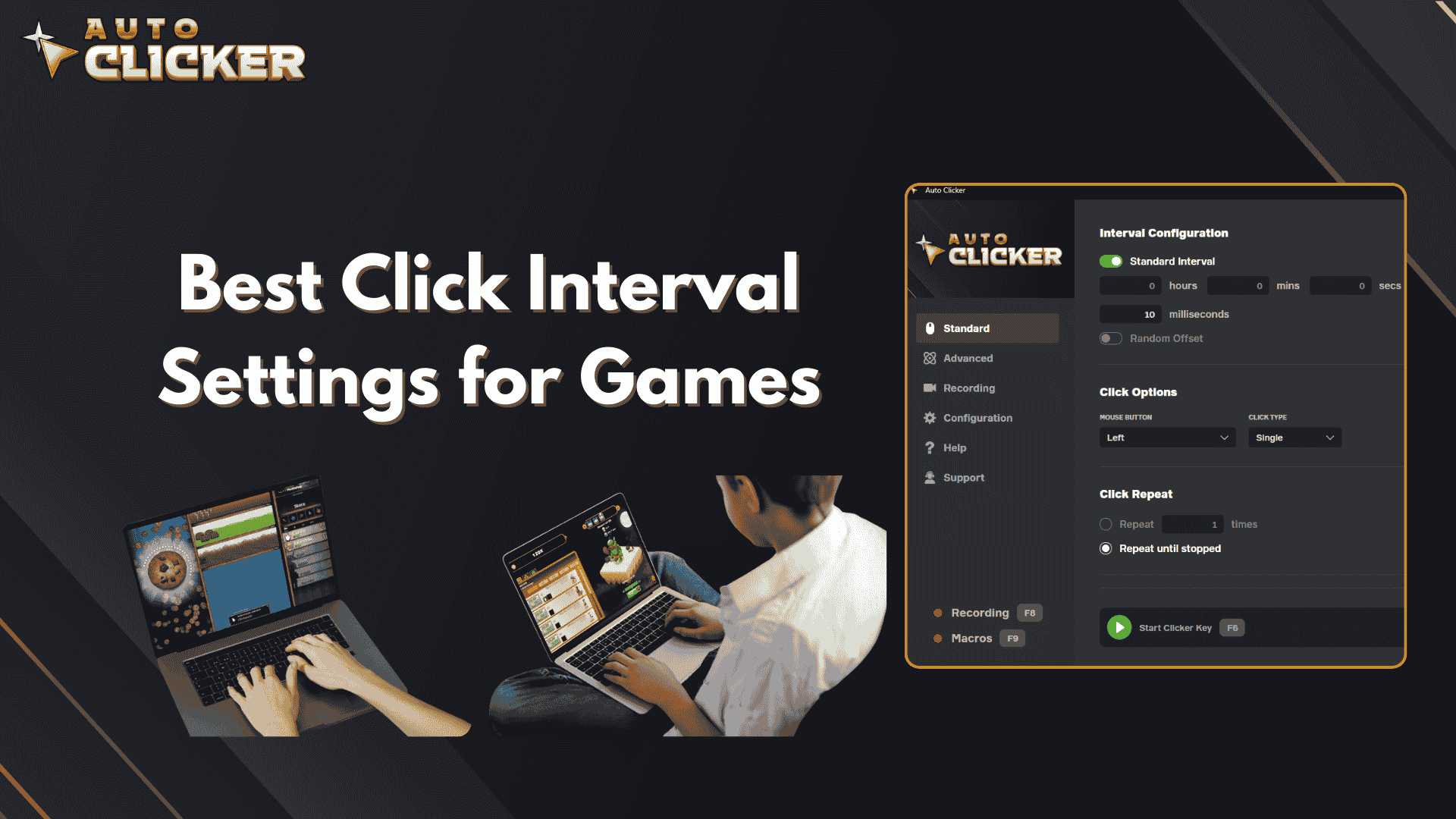 Best Click Interval Settings for Games: Key Tips for Gamers - AutoClicker