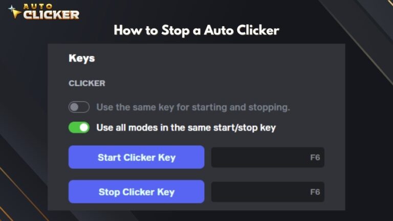 Hotkeys: How to Start and Stop Auto Clicker with Ease - AutoClicker