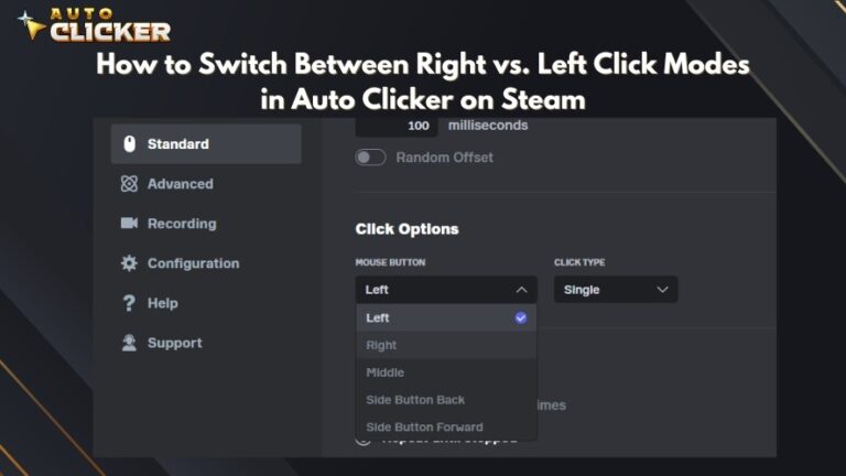 Right vs. Left Click Modes: Optimize Your Auto Clicker Settings ...