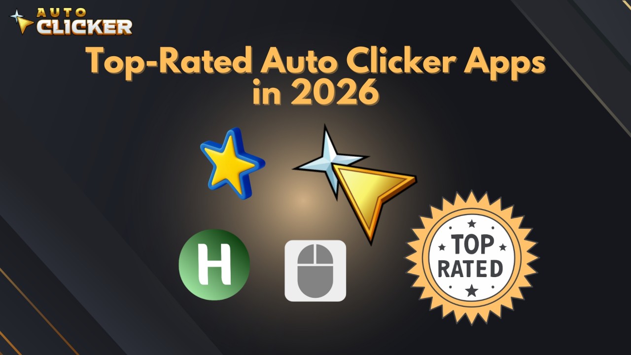 Top-Rated Auto Clicker Apps in 2026 - AutoClicker