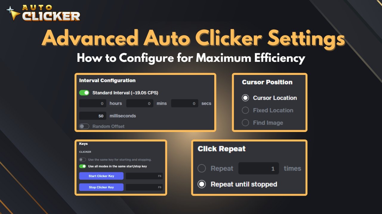 Advanced Auto Clicker Settings You’re Not Using But Should - AutoClicker